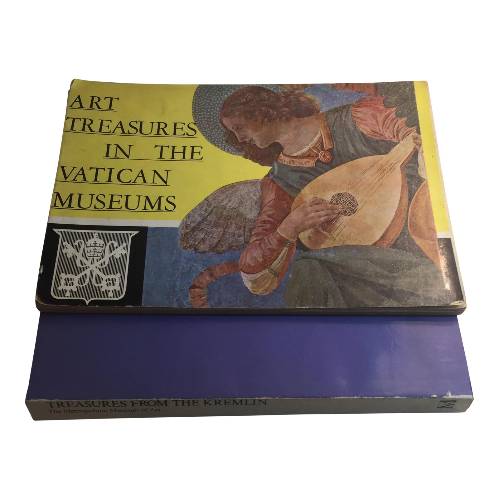 "Art Treasures in the Vatican & Kremlin" Books - a Pair | Chairish