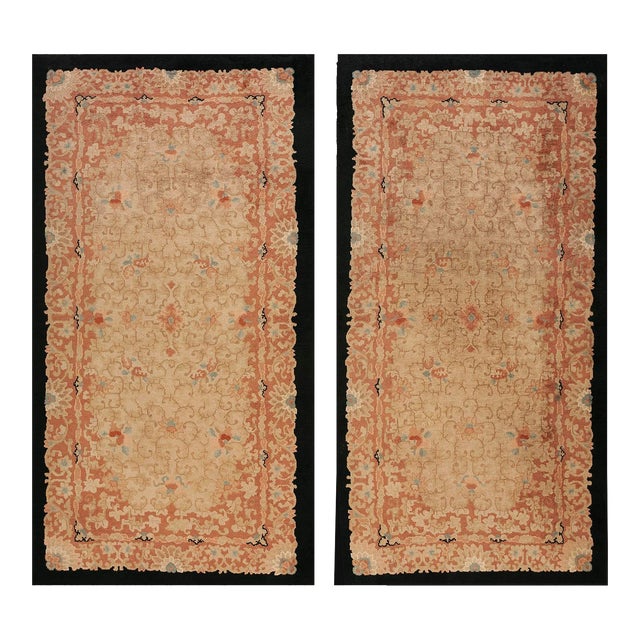 1920s Pair of Chinese Art Deco Carpets by Fette-Li Workshop ( 4' X 7'10 ...