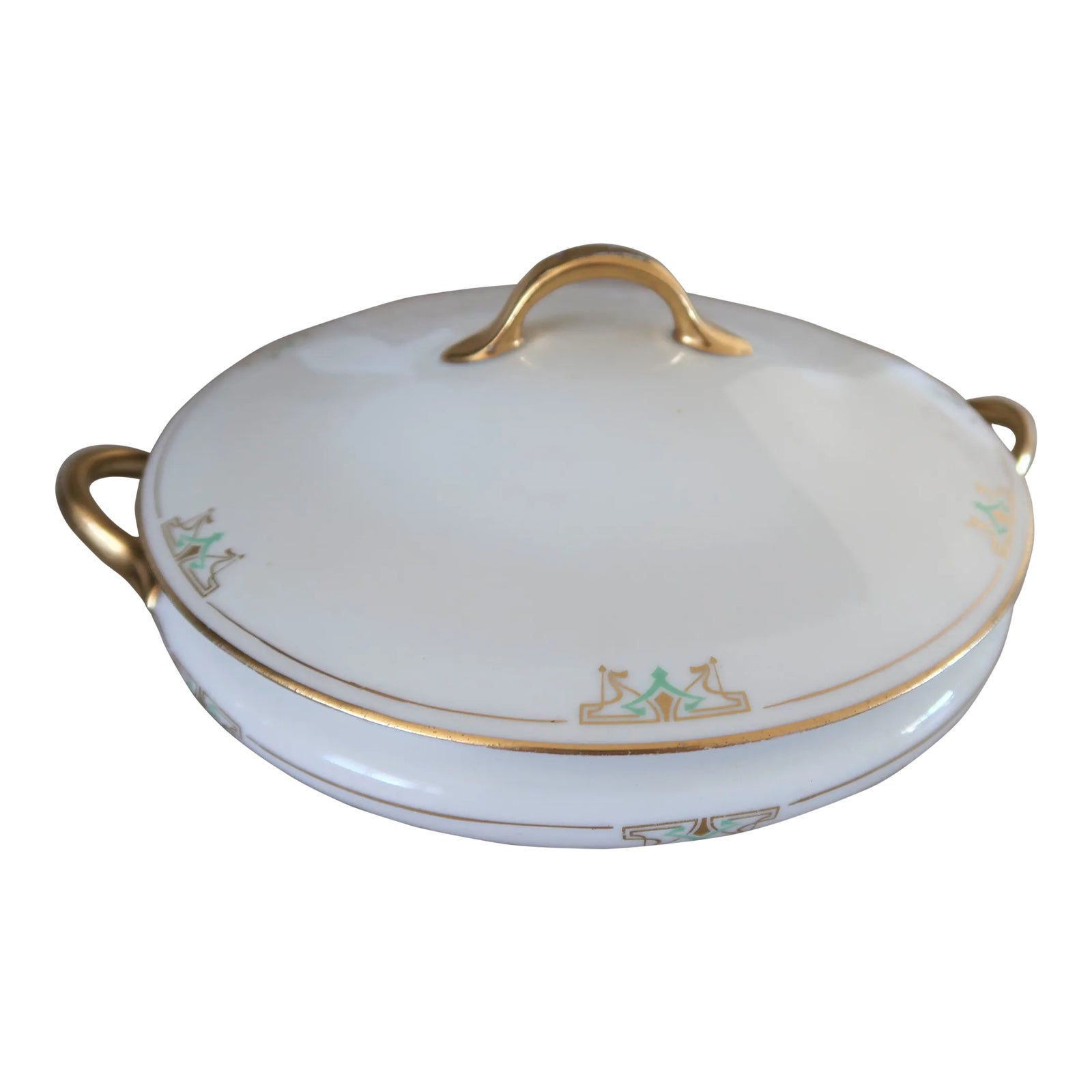 Vintage Warwick China Covered Tureen Covered Serving Bowl | Chairish