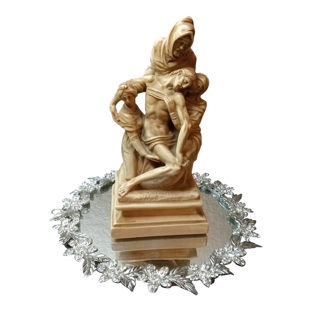 1960s Exquisite Signed Ruggeri Carrara Marble Replica of Michelangelo's ...