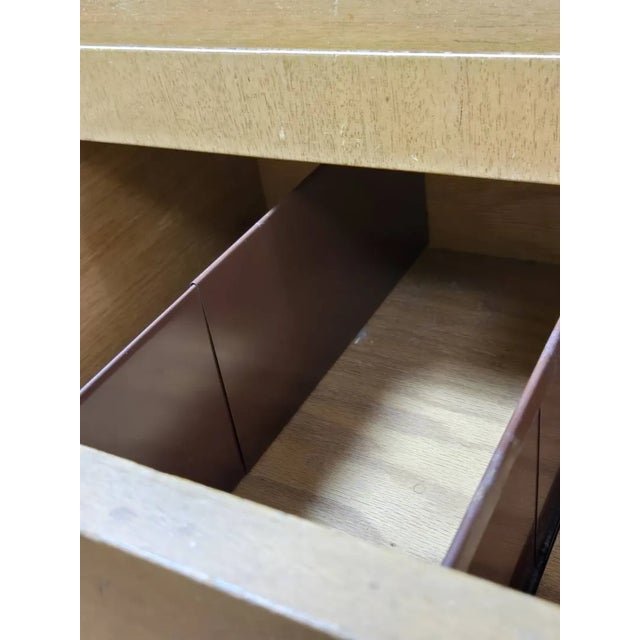 1960s Eliel Saarinen for Rway Blonde Mahogany Nightstand | Chairish