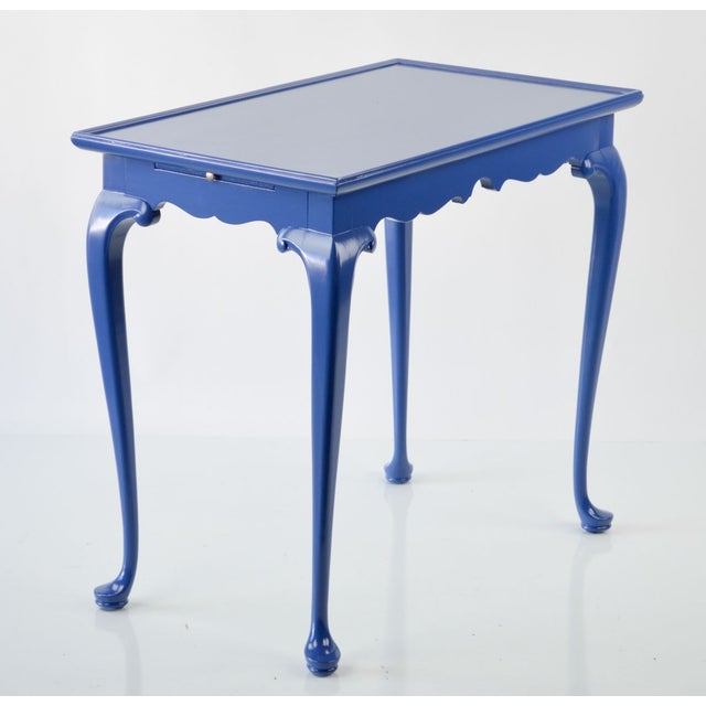 Traditional Tables in a Modern Blue | Chairish