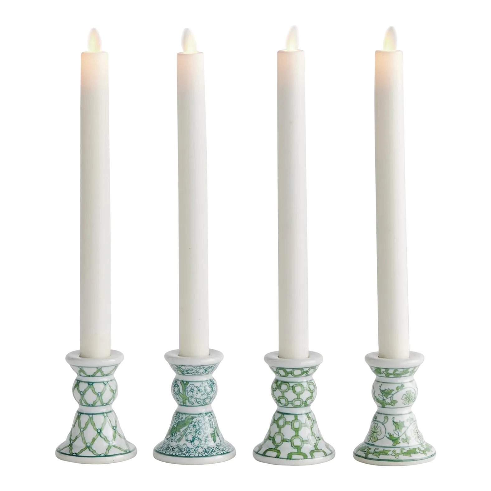 Imperial Mini Taper Holders, Set Of 4 | Chairish