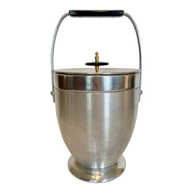 Atomic Style 1950's Ice Bucket | Chairish