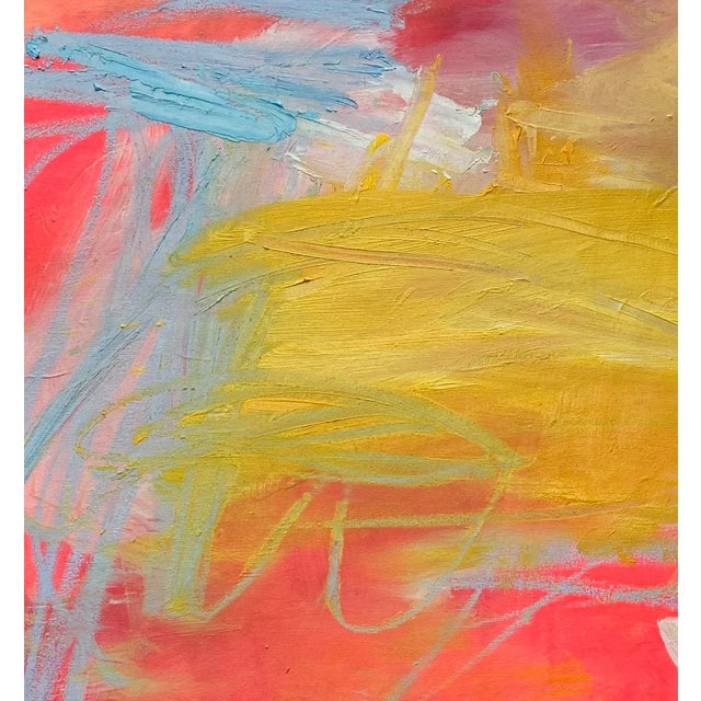 "Let's Party" by Trixie Pitts Abstract Expressionist Oil Painting ...