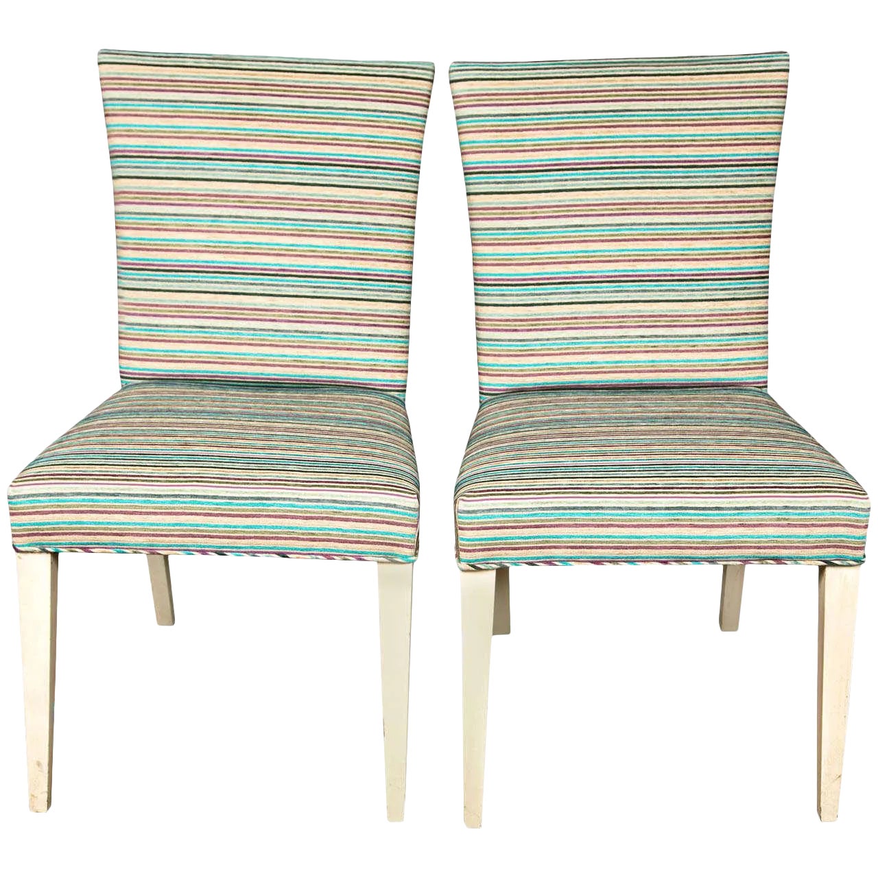 Mid-Century Modern Side Chairs - a Pair | Chairish
