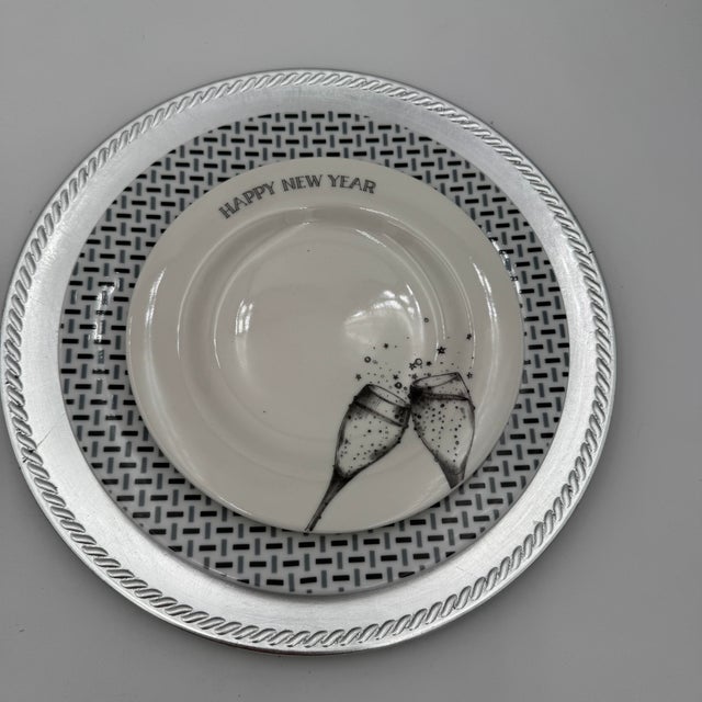 Vintage Salad Plates in Millennium by Epoch 8" Champagne Glass Toast ...