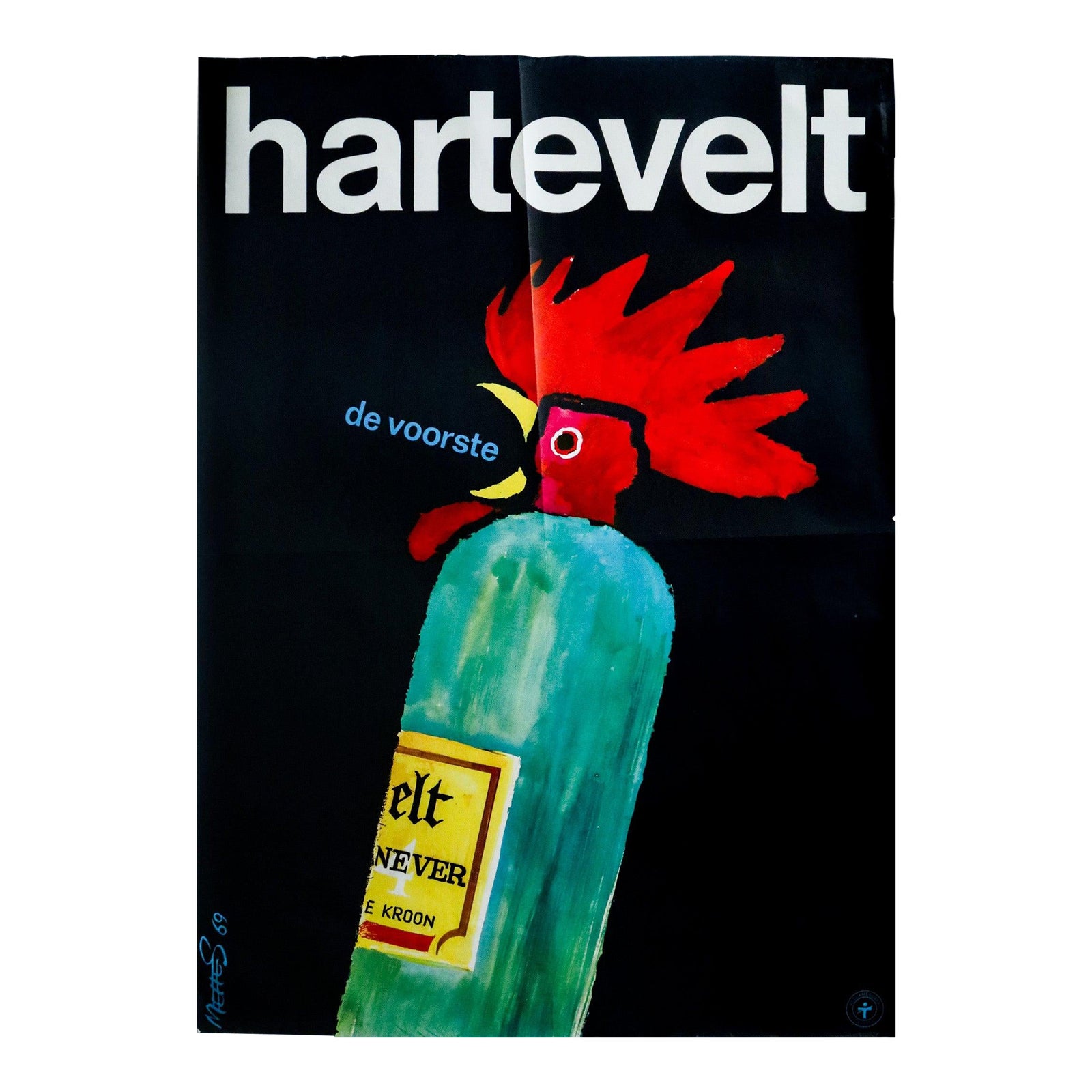 1969 Dutch Original Advertisement Poster - Hartevelt De Voorste - Frans ...