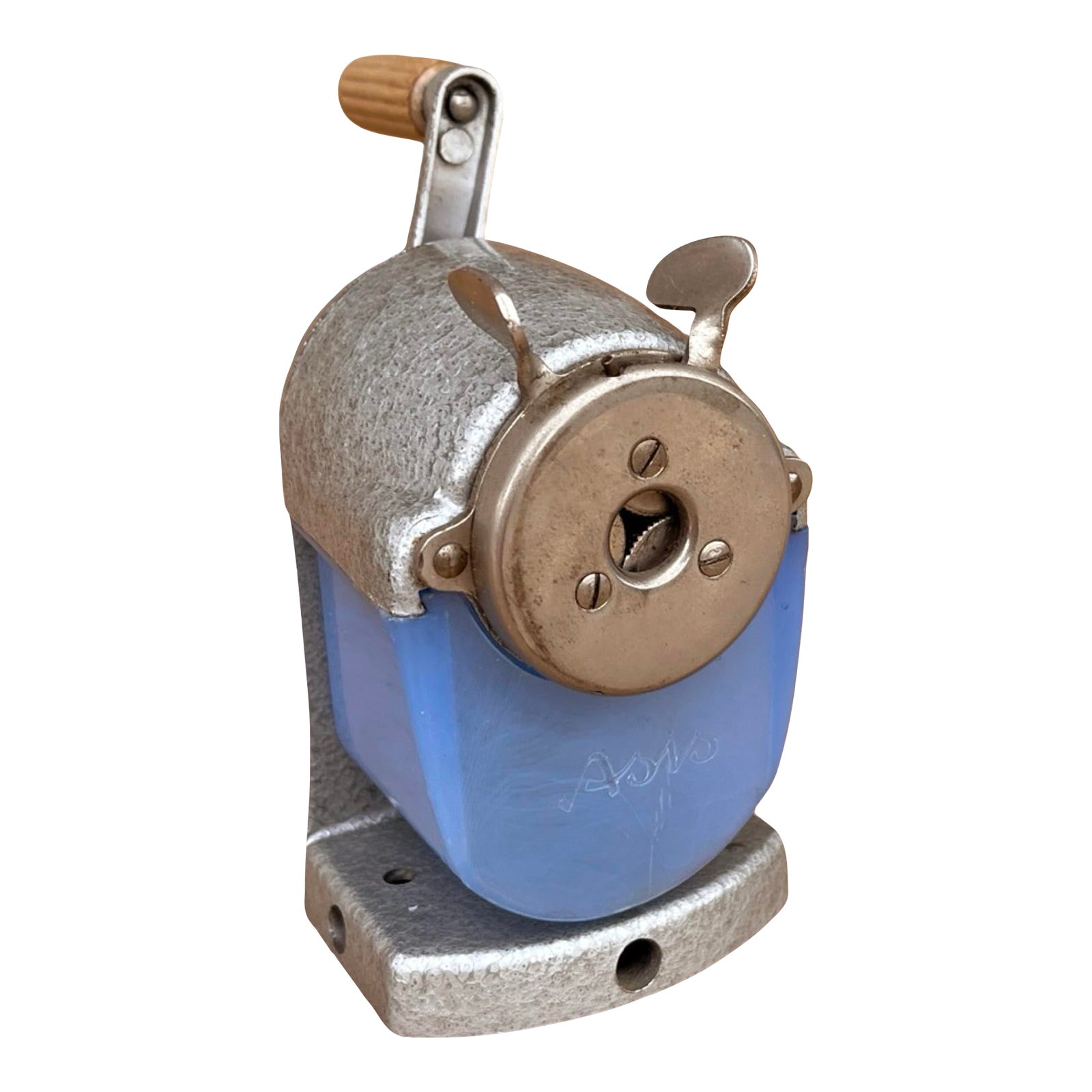 Asis Metal Table Sharpener Model 130, Germany 1960s. | Chairish