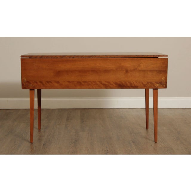 L. Hitchcock Vintage Maple Drop Leaf Dining Table | Chairish