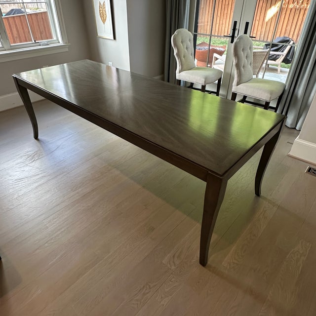 Gray Modern Bausman & Co Dining Table | Chairish