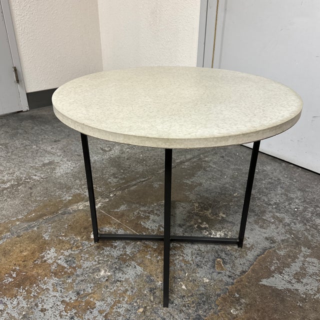Room & Board Concrete Side Table | Chairish