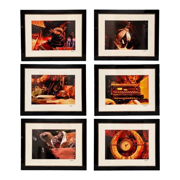 Bergdorf Goodman Windows Nyc 2005 Framed/Matted 'Artwork Capture' Photo Set of 6 of Les Objects ...