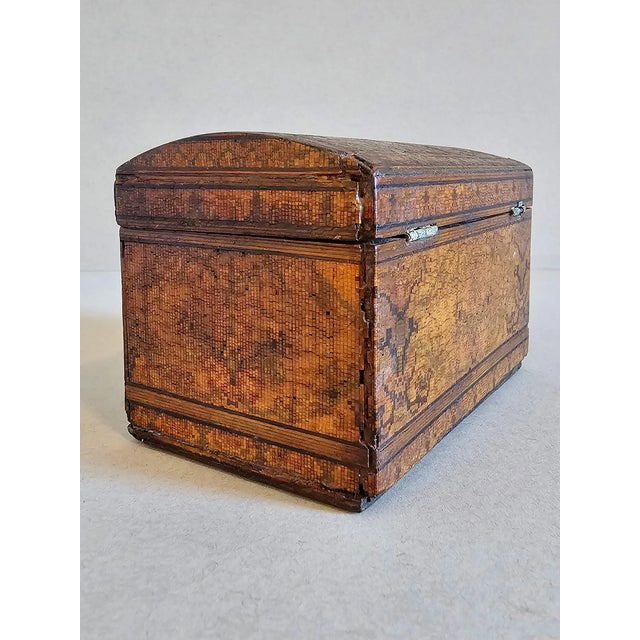19th Century Scarce Mosaic Intarsia Marquetry Inlaid Decorative Table ...