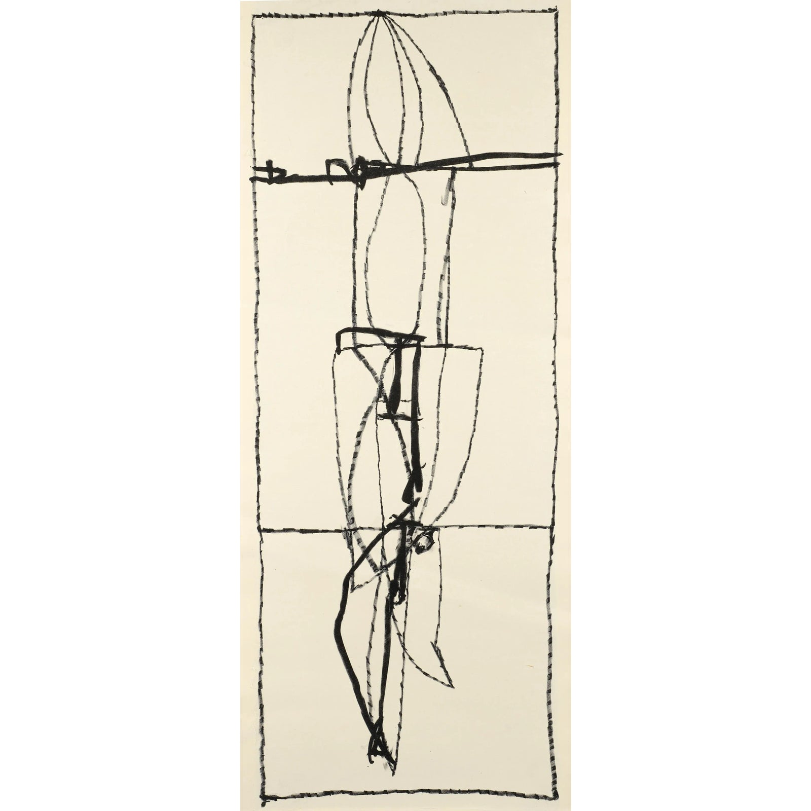 Large Roberto Juarez 1987 Minimalist Still Life Lithograph of Driving ...