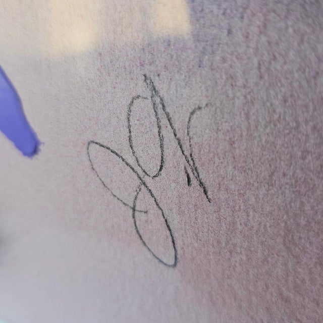 1960s Mid Century Abstract Art by James Groody Oil on Paper Triptych ...