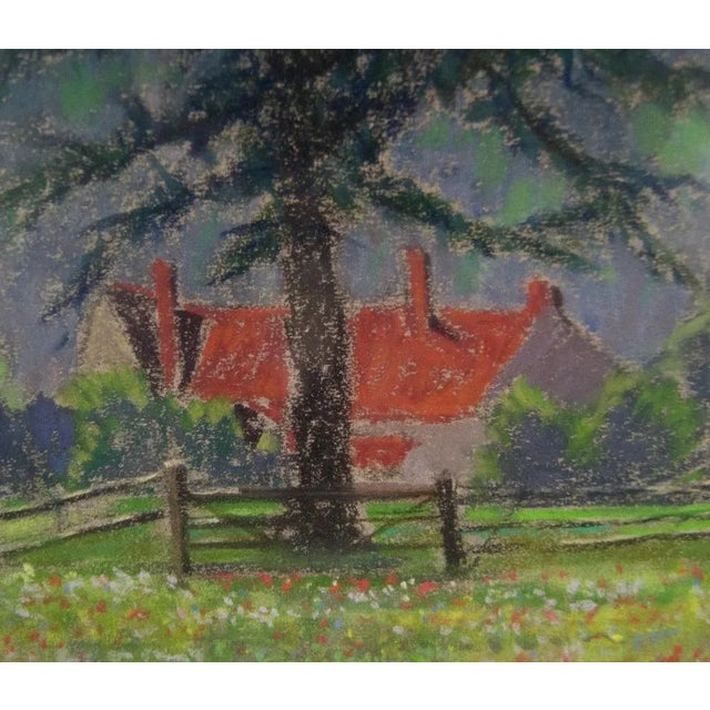 William Henry Innes, Farmhouse Landscape, Mid-20th Century, Oil ...