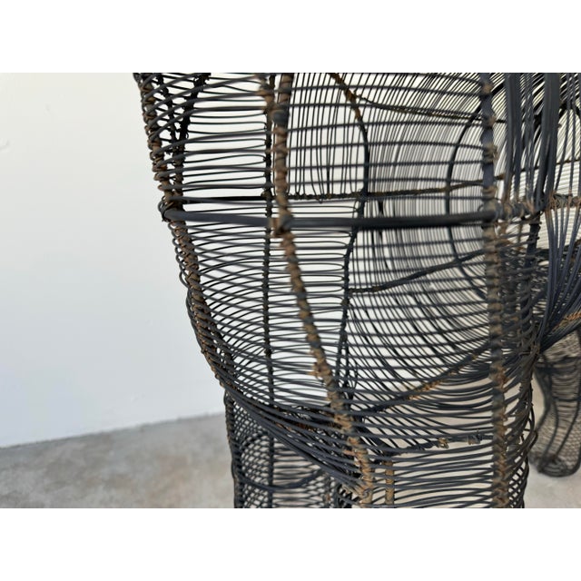 Vintage - Modern Lifesize Airedale Terrier Topiary Frame / Sculpture ...