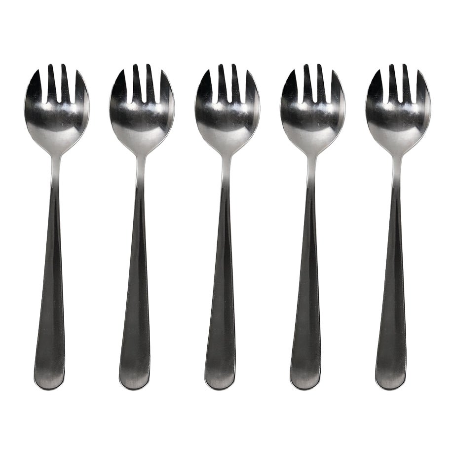 1990s Set of 5 Hepp Exclusiv 18-10 Stainless Serving Sporks – D24 ...