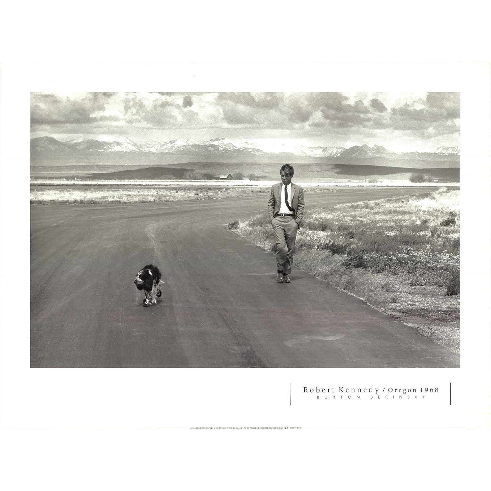 1990 Burton Berinsky 'Robert Kennedy' Photography USA Offset Lithograph ...