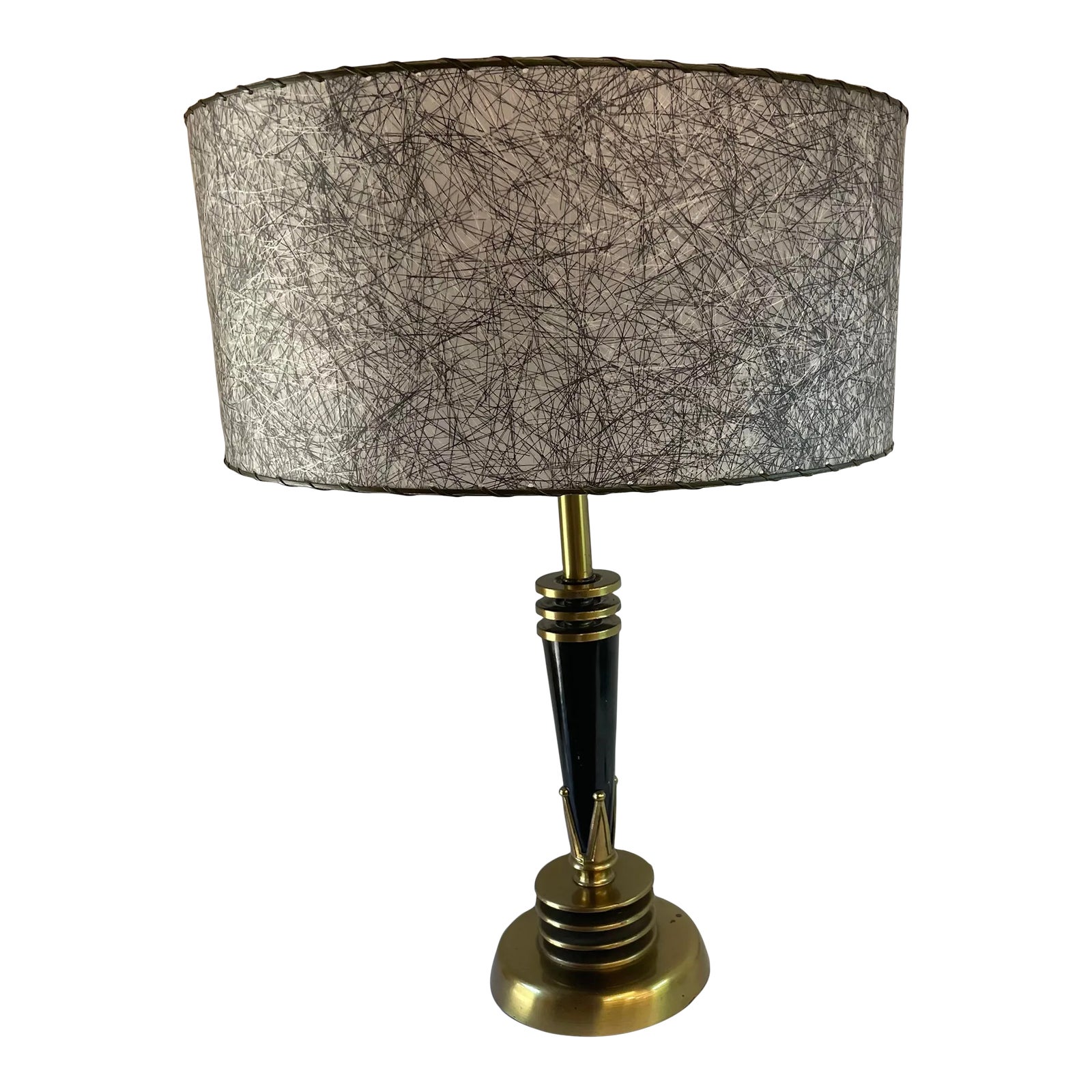 Space Age Atomic Mid Century Table Lamp | Chairish