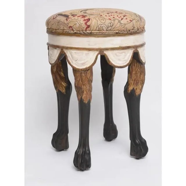 Neopolitan Style Italian Stool | Chairish