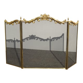 Vintage & Used Fireplace Screens & Fenders for Sale | Chairish