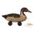 Vintage Wood Carved Painted Duck on Wheels Pull Toy | Chairish
