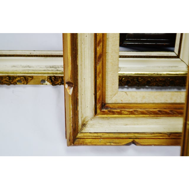 Vintage Medium Sized Wood Picture Frames - Group of 6 | Chairish