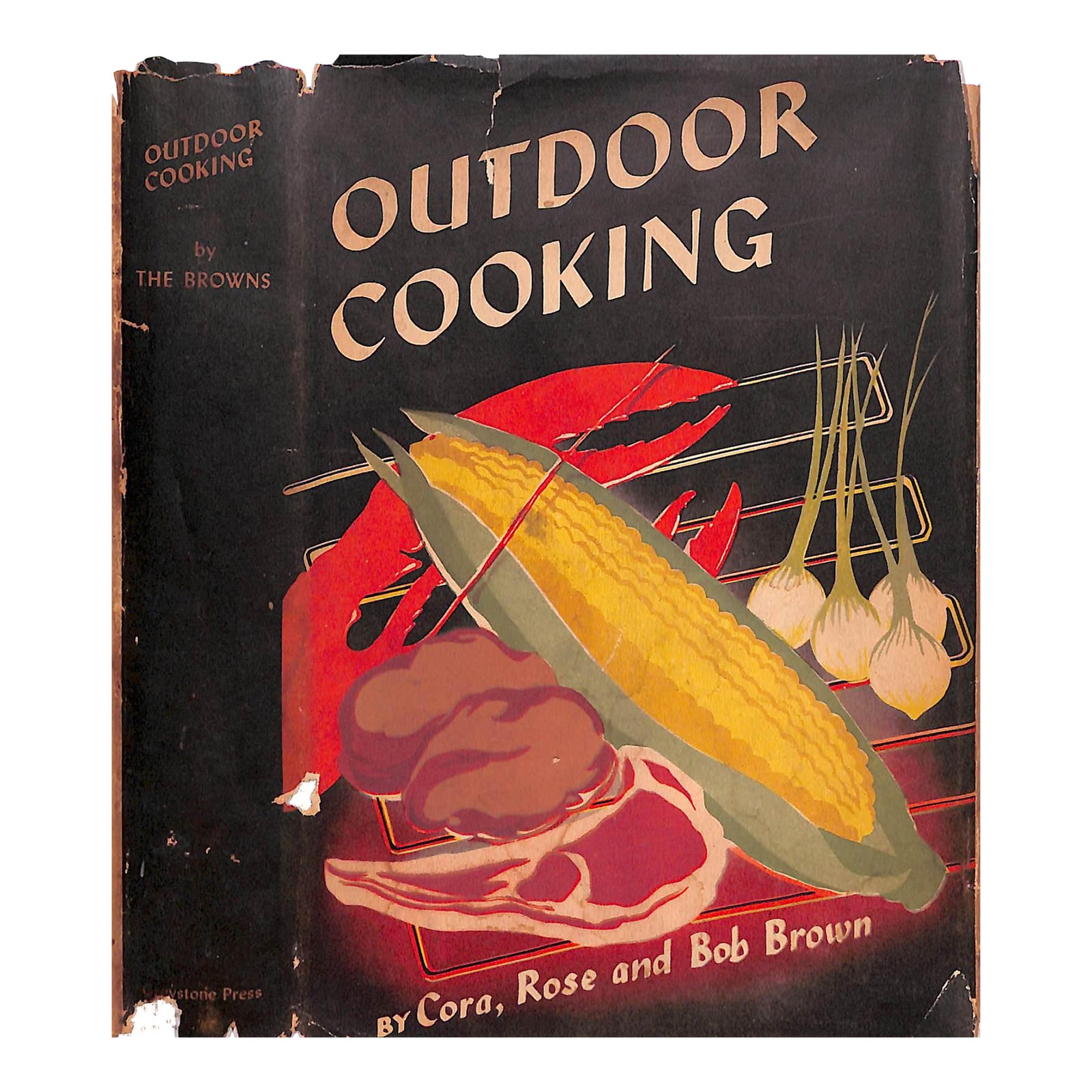 "Outdoor Cooking" 1940 Brown, Cora, Rose and Bob | Chairish