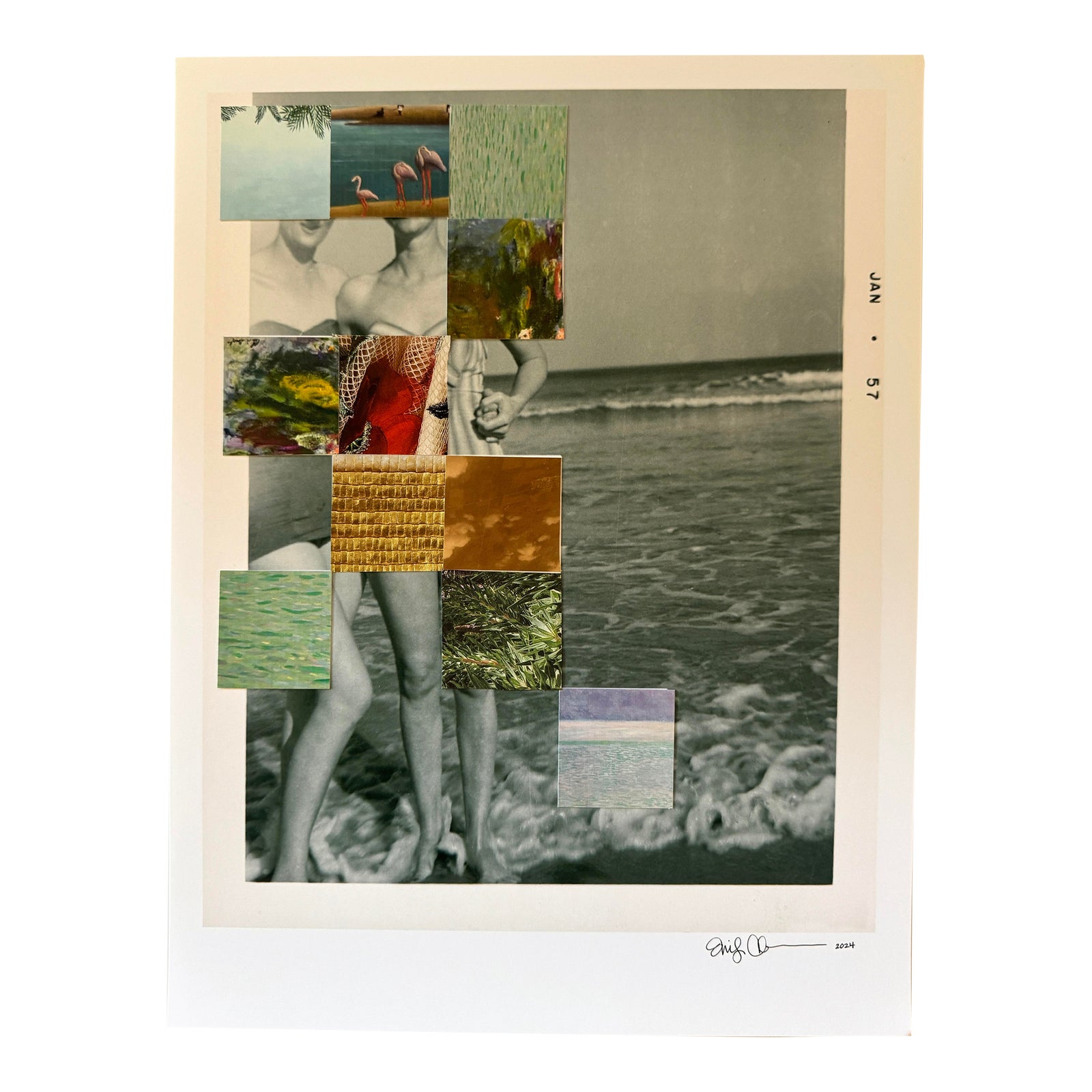 Memory Failure 117, 2024 Original Artwork Collage by Emily Hoerdemann ...