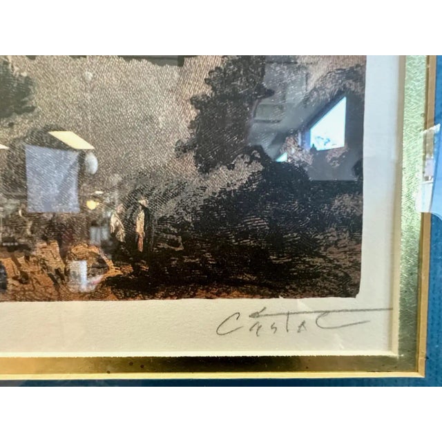 Moshe Castel, “Kings of Jerusalem”, Gold Embossed Serigraph, Signed ...