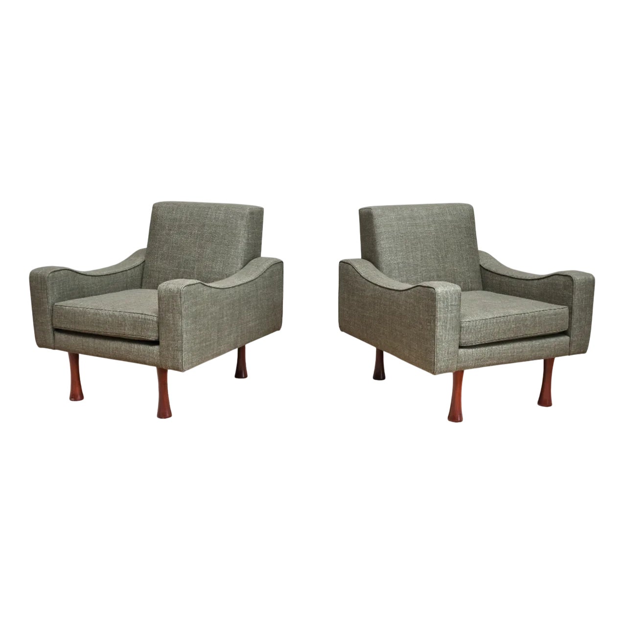 Armchairs by Angelo Mangiarotti for La Sorgente Dei Mobili, Italy ...