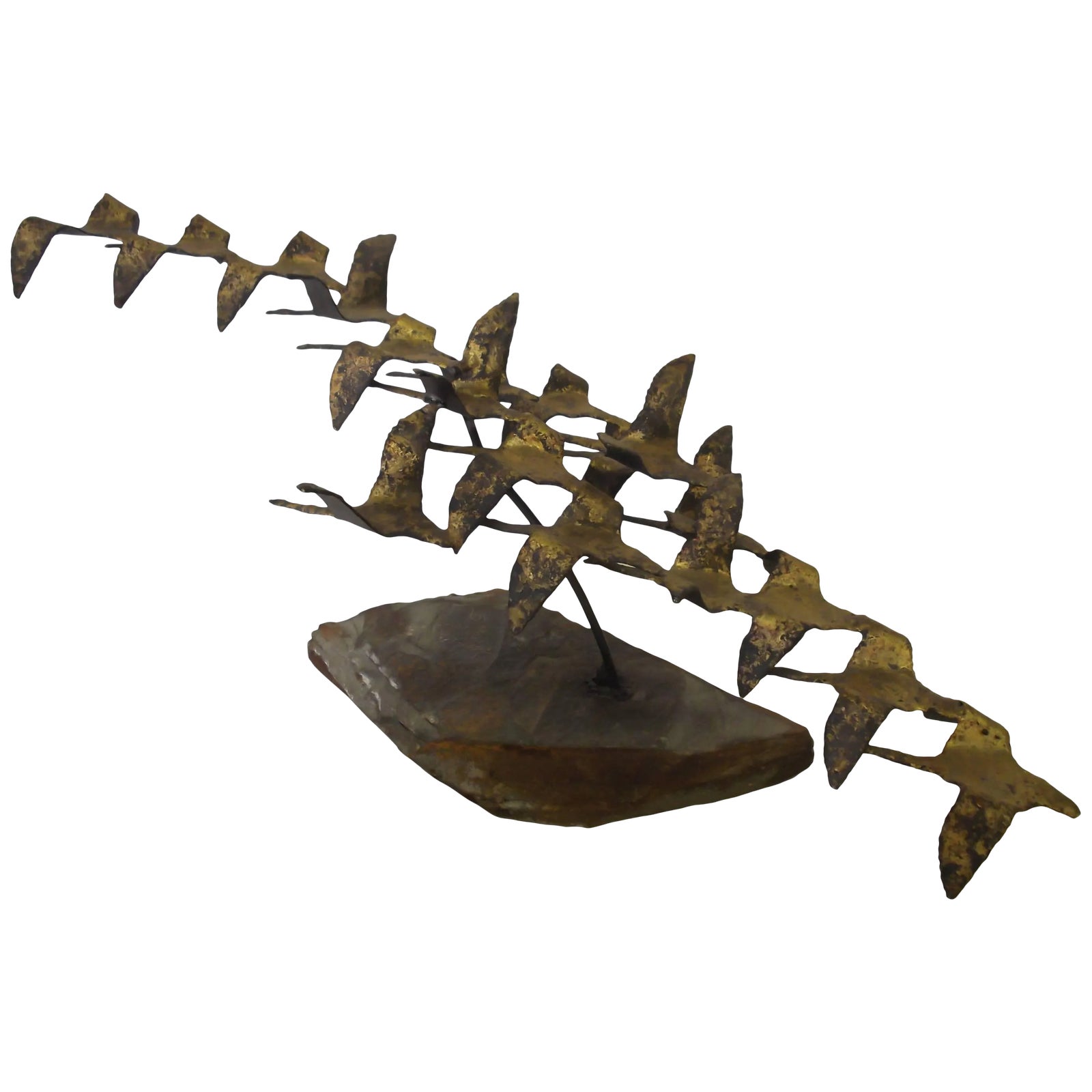 1968 Texas Modernist Sigi Munk Abstract Bird Sculpture | Chairish