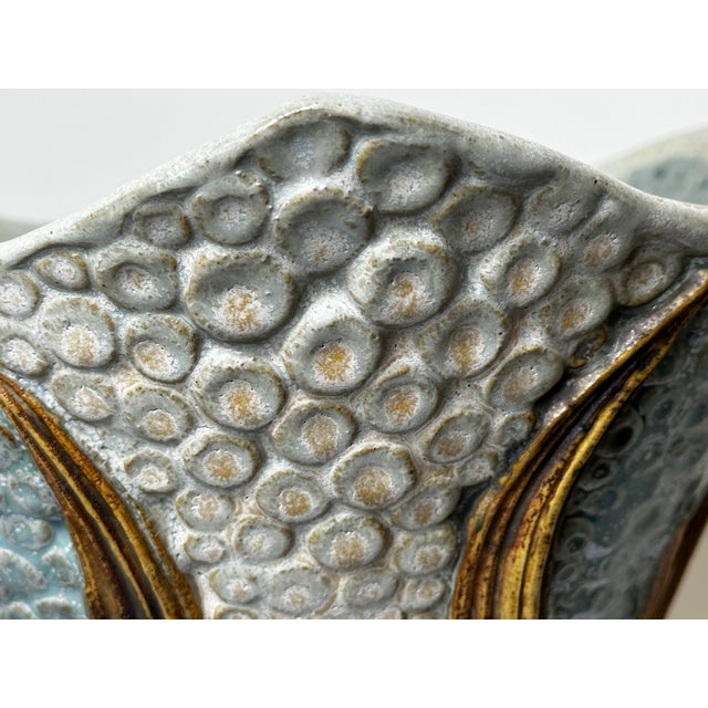 British 20th Century Studio Pottery Flowerhead Conical Vase by Bernard ...