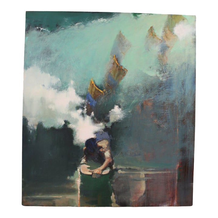 'Boogie Flutter' Modern Abstract Expressionist Painting by William Park ...