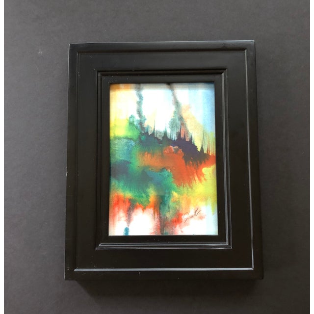 Nancy Smith Contemporary Original "Only You" Watercolor Painting ...