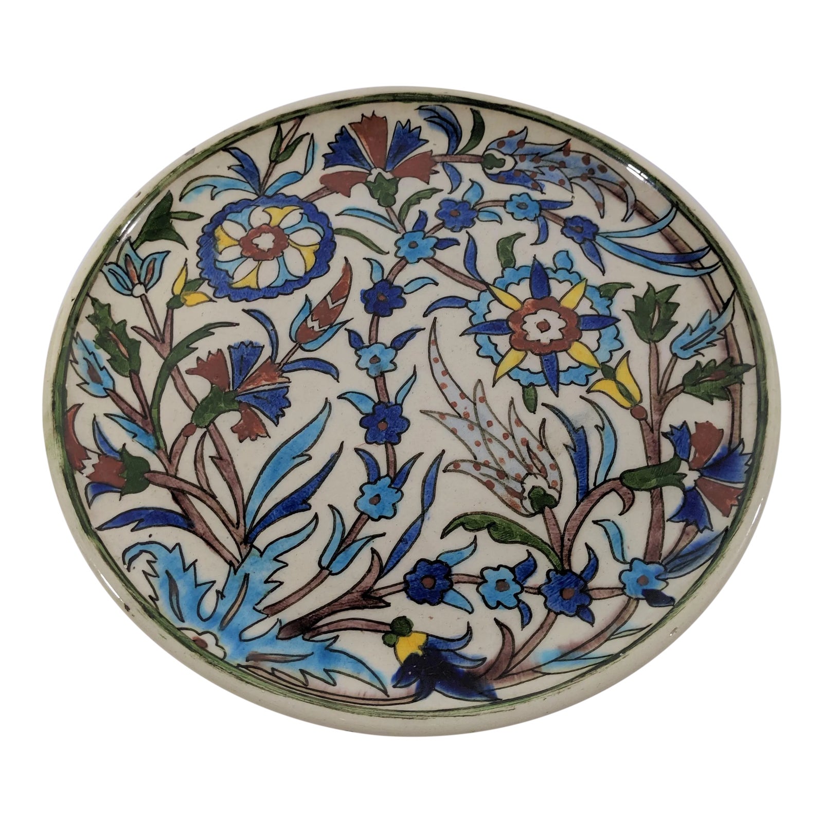 19th Century Antique Turkish Plate | Chairish