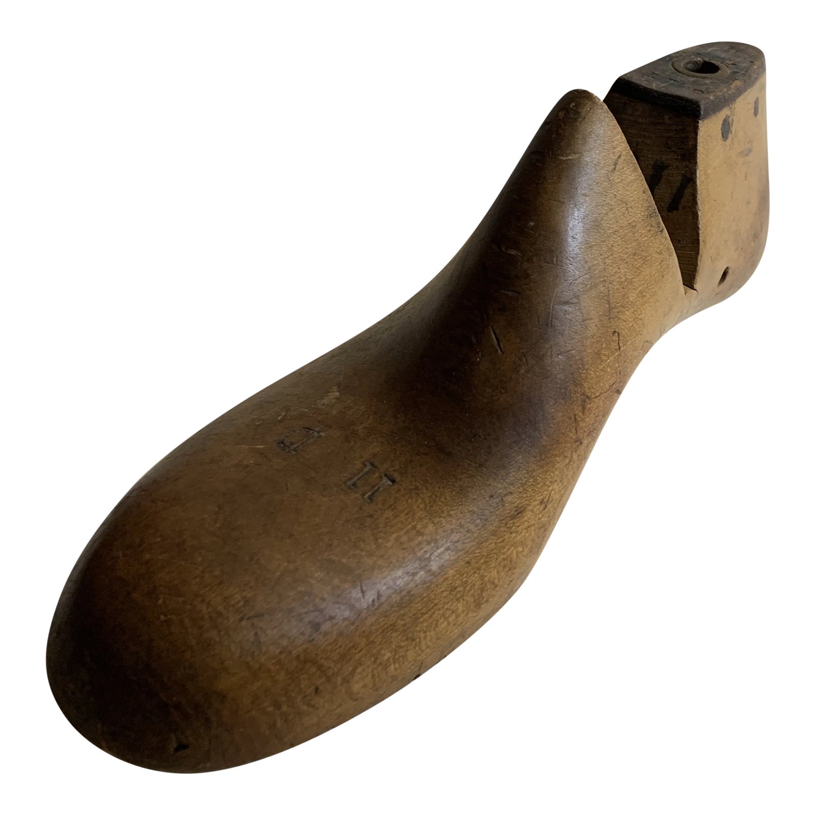 Antique Maple Shoe Form | Chairish