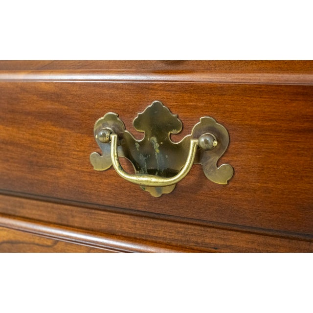 Henkel Harris Cherry 4 Drawer Bachelors Chest | Chairish