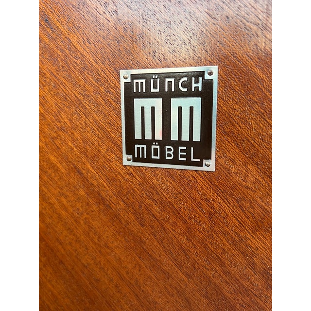 Monumental Burl Munch Mobel German Bookcase | Chairish