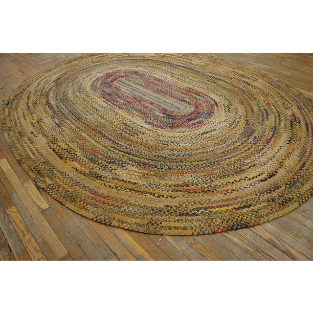 1930s American Braided Rug | Chairish