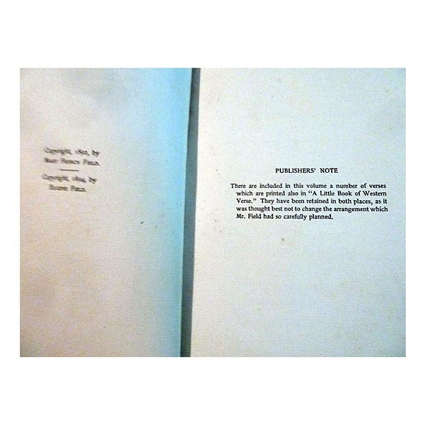 Eugene Field Poems of Childhood 1896 | Chairish