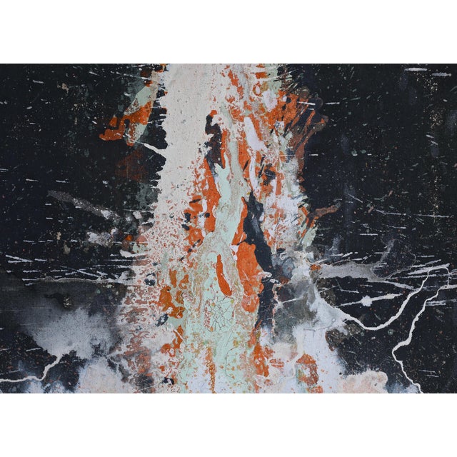 Andy Wing Untitled Mixed-Media Painting, 1965 | Chairish