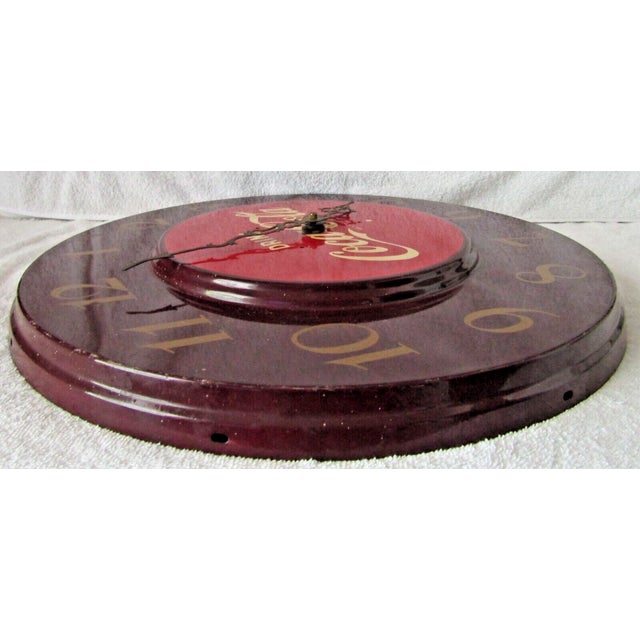 Coca Cola 1951 American Time Corp Ac-400 Quartz Battery Wall Clock ...