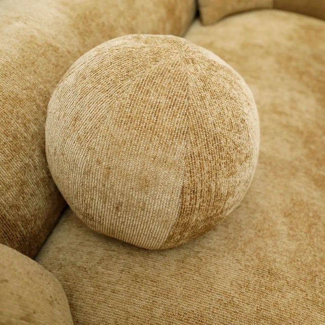 Roshia Soft Caramel Sofa | Chairish