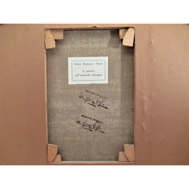 Franco Rispoli, Little Girl with Flowers Basket, Circa 1975 | Chairish