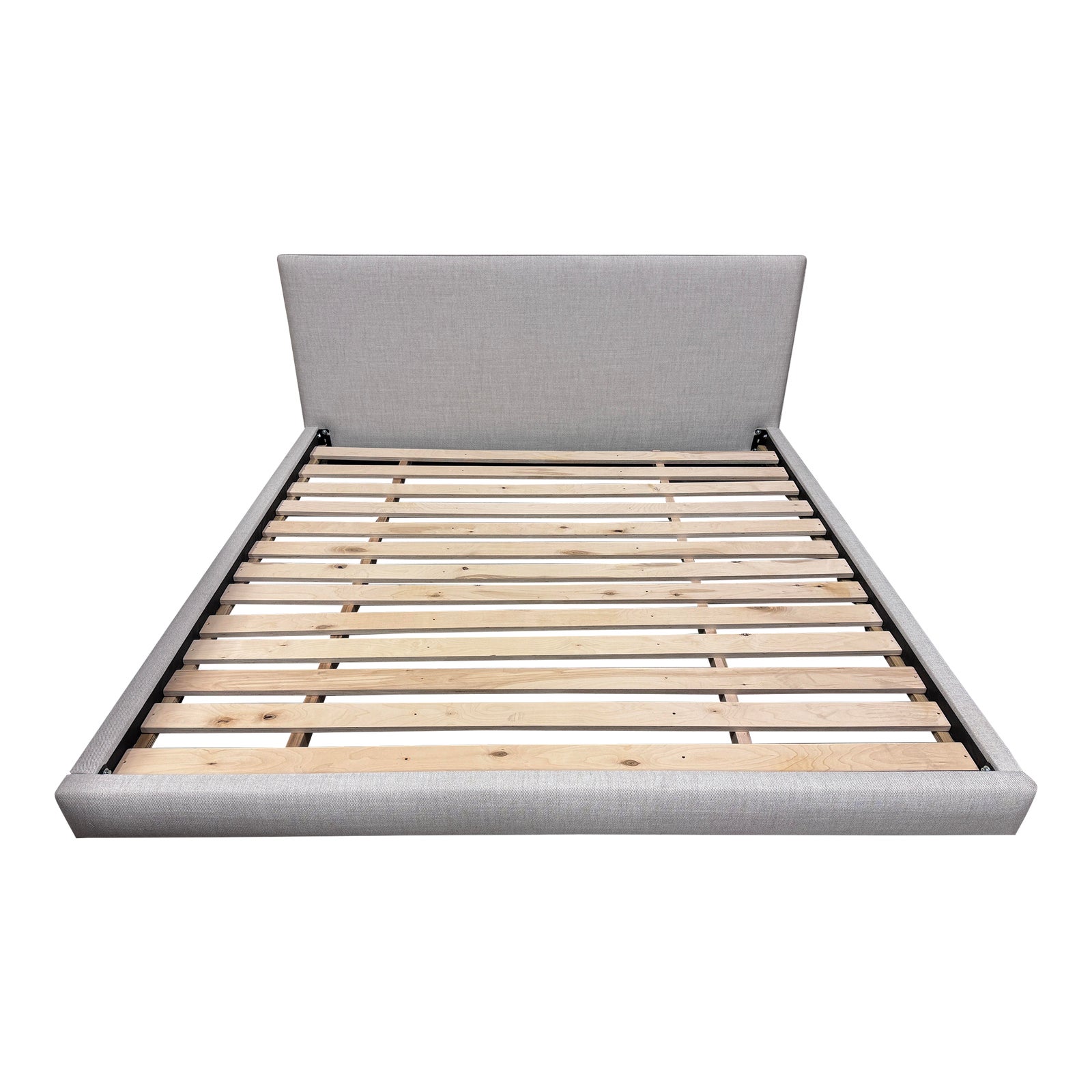 Eastern King Custom Design Bed Frame | Chairish