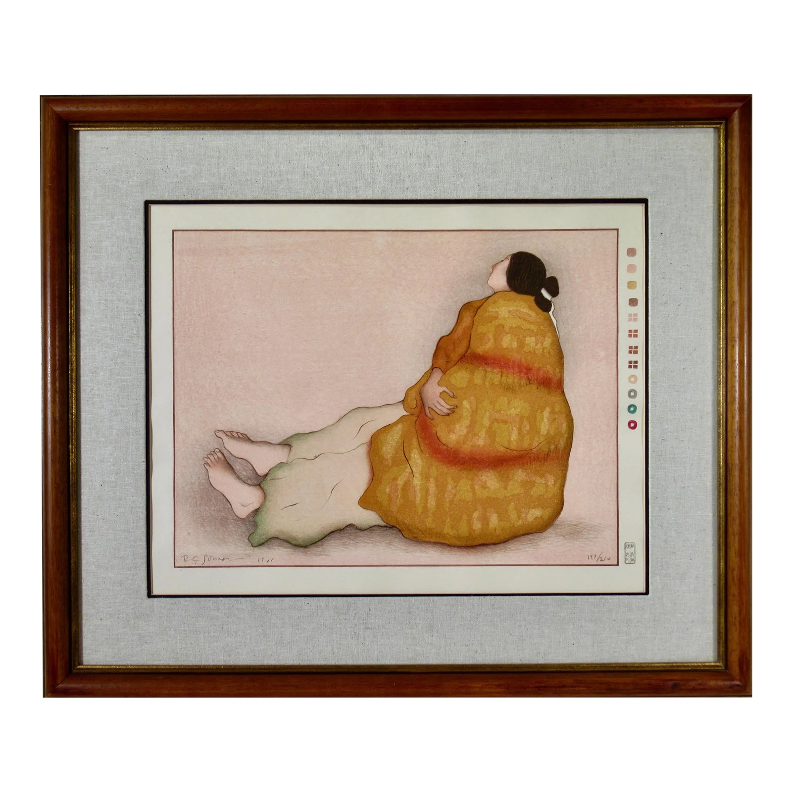 Rudolph Carl Gorman Yuyake, 1981 | Chairish