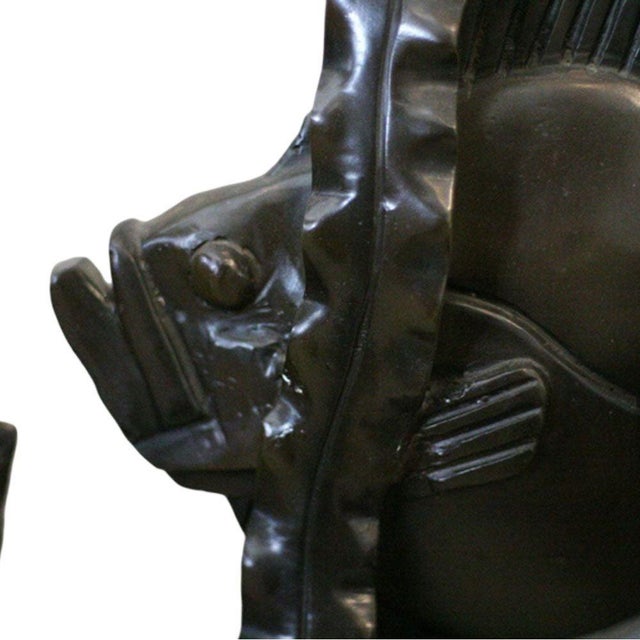 Phyllis Morris Aquatic Bronze Console Table Base | Chairish